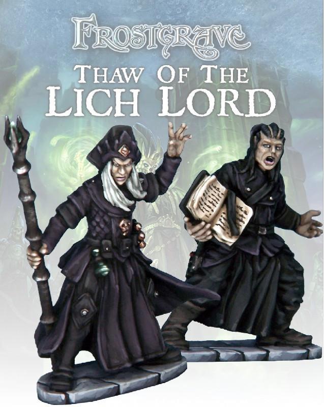 Frostgrave Lich & Apprentice- – Dark Castle Terrain