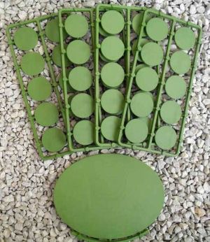 Renedra Bases - 25MM Diameter / Oval Combo (40+1) – Dark Castle Terrain