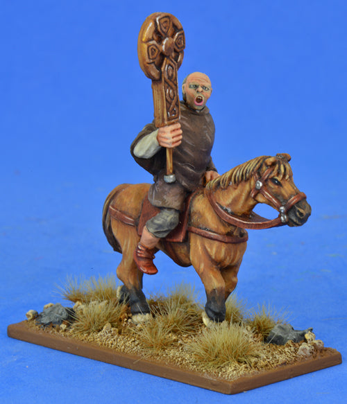 Saga - Priests - Mounted Celtic Christian Priest – Dark Castle Terrain