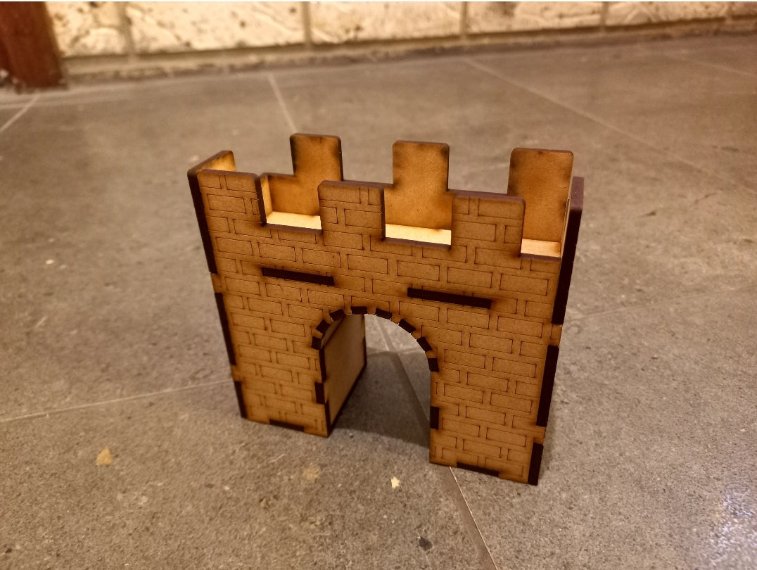 Castle Gate 28mm Scale – Dark Castle Terrain