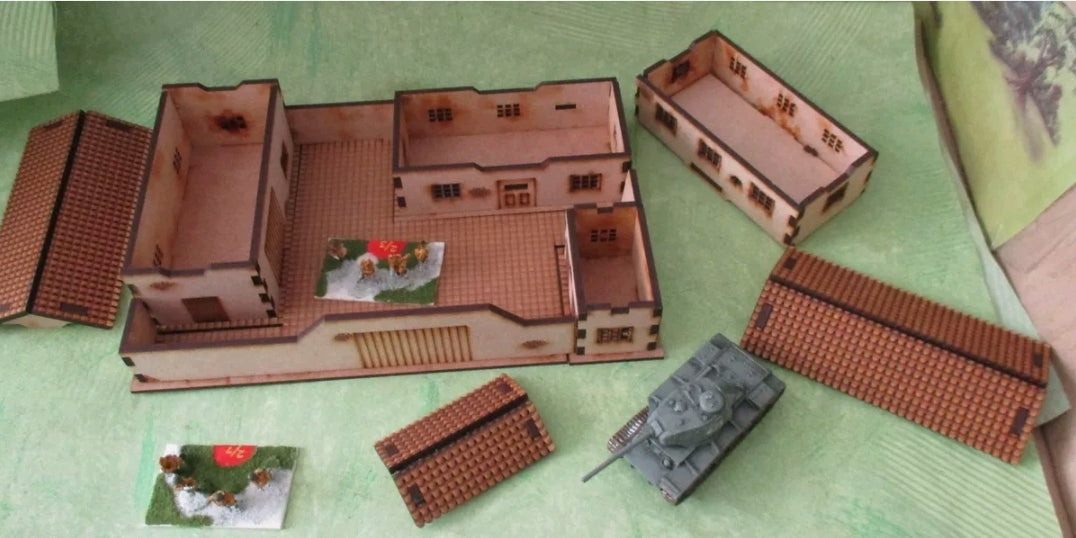 Modular Walled Farm 15mm Scale – Dark Castle Terrain