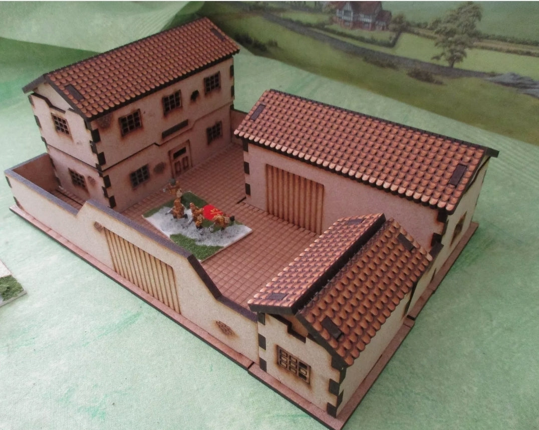 Modular Walled Farm 15mm Scale – Dark Castle Terrain