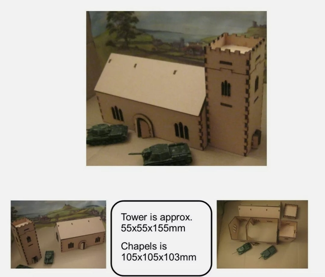 Church 15mm Scale – Dark Castle Terrain