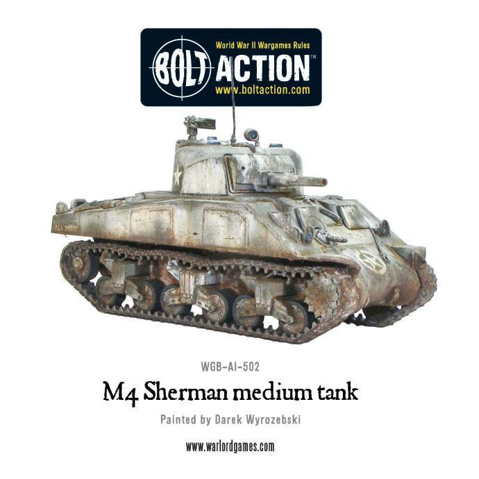 Bolt Action M4 Sherman Medium Tank – Dark Castle Terrain