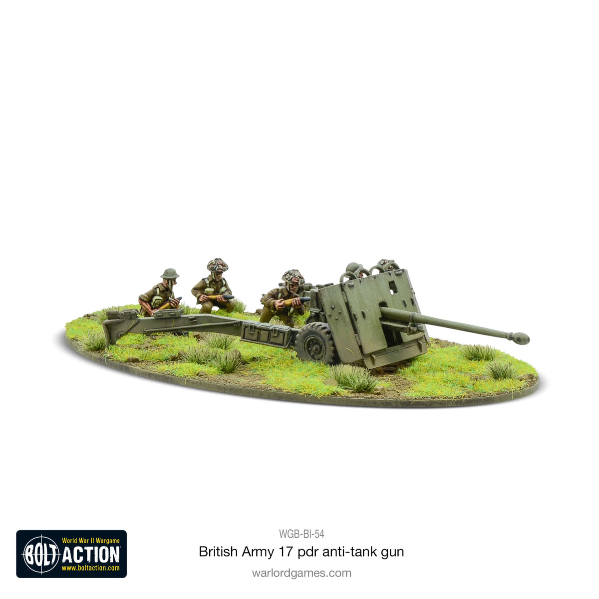Bolt Action British Army 17 pdr Anti-Tank Gun – Dark Castle Terrain