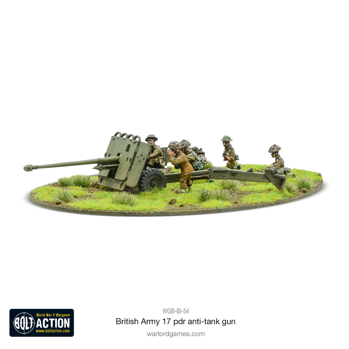 Bolt Action British Army 17 pdr Anti-Tank Gun – Dark Castle Terrain