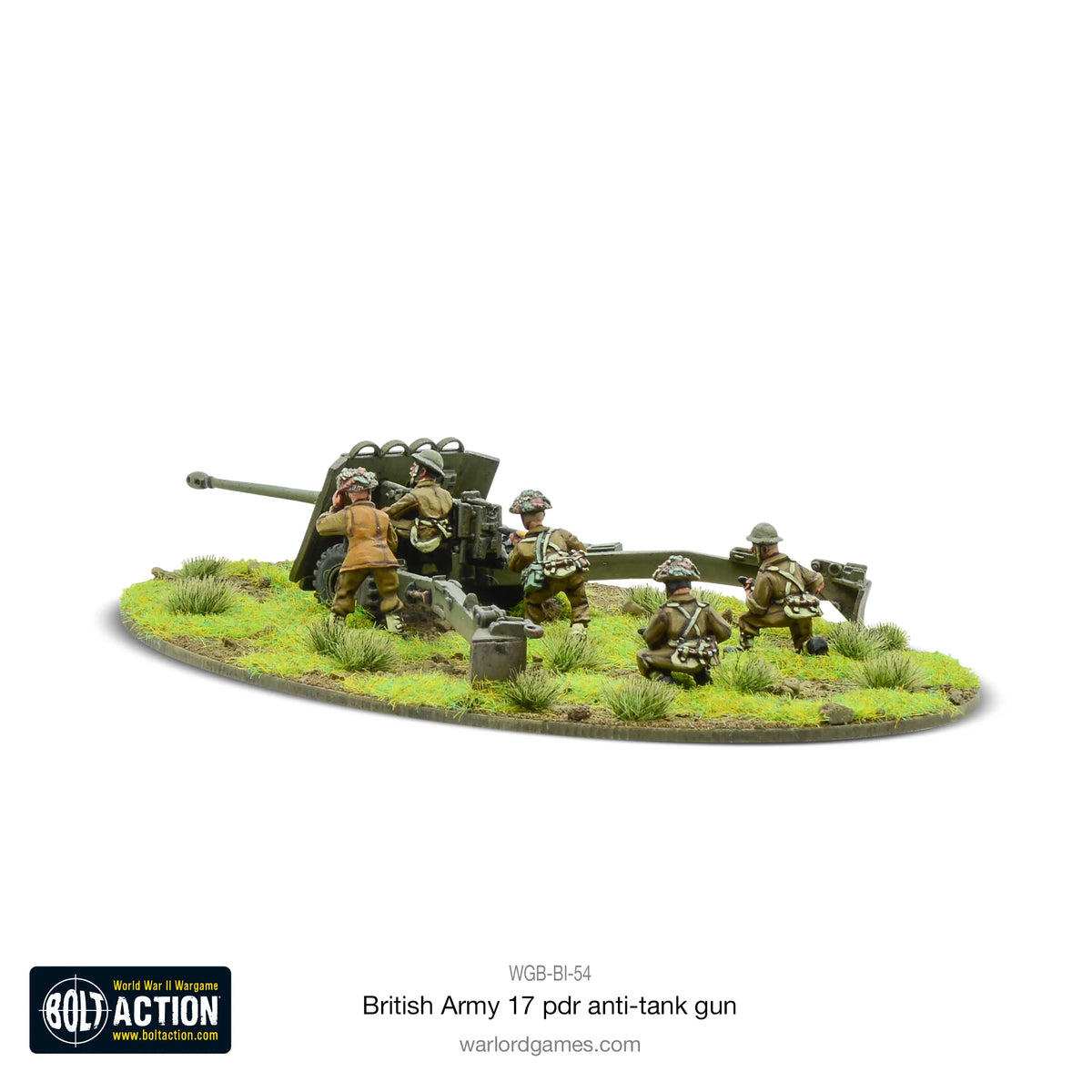 Bolt Action British Army 17 pdr Anti-Tank Gun – Dark Castle Terrain