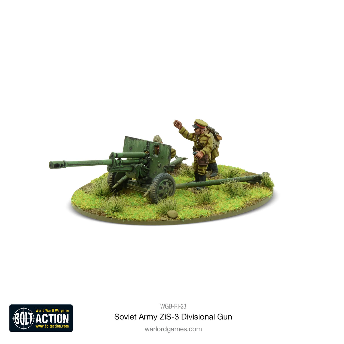 Bolt Action Soviet ZIS-3 76mm Divisional Gun – Dark Castle Terrain