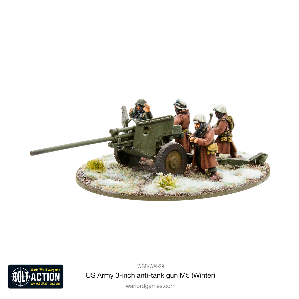 Bolt Action US Army 3-inch anti-tank gun M5 (Winter) - – Dark Castle ...