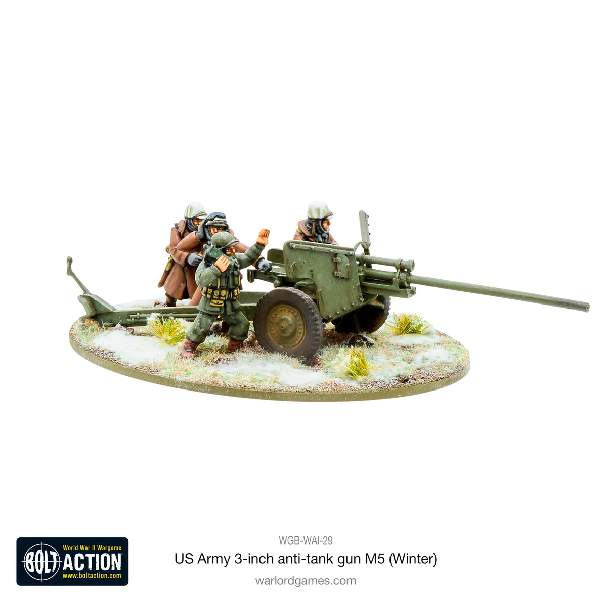 Bolt Action US Army 3-inch anti-tank gun M5 (Winter) - – Dark Castle ...