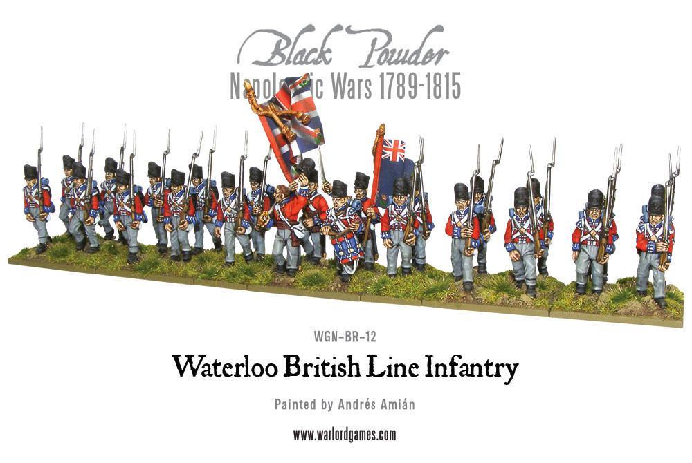 Napoleonic British Line Infantry (Waterloo campaign) – Dark Castle Terrain