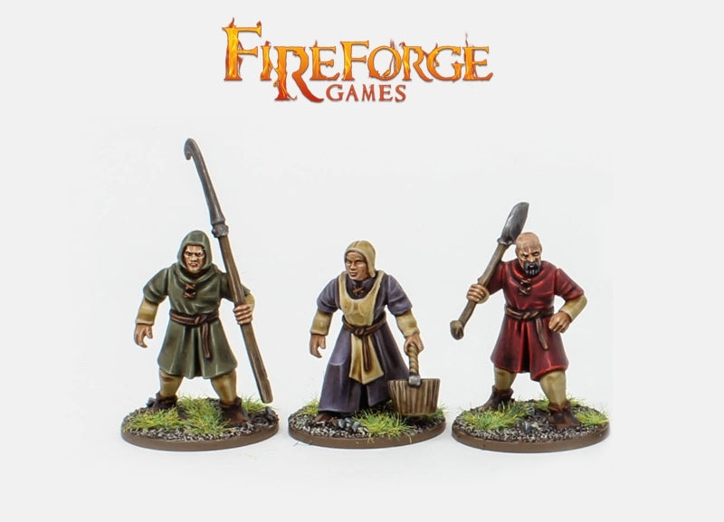 Fireforge Games - Forgotten World Northmen Folk Rabble - – Dark Castle ...