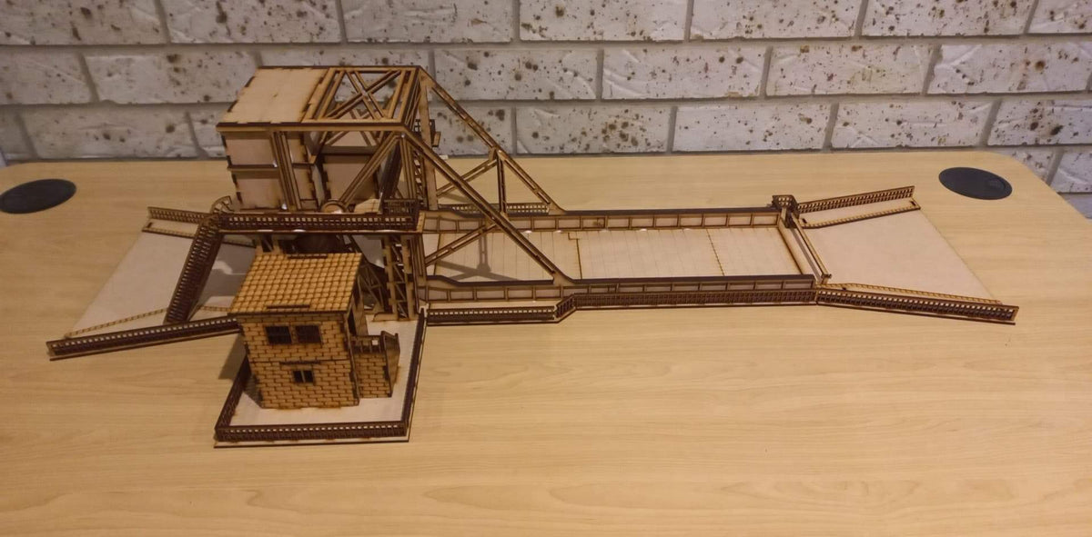 Pegasus Bridge 28mm Scale – Dark Castle Terrain